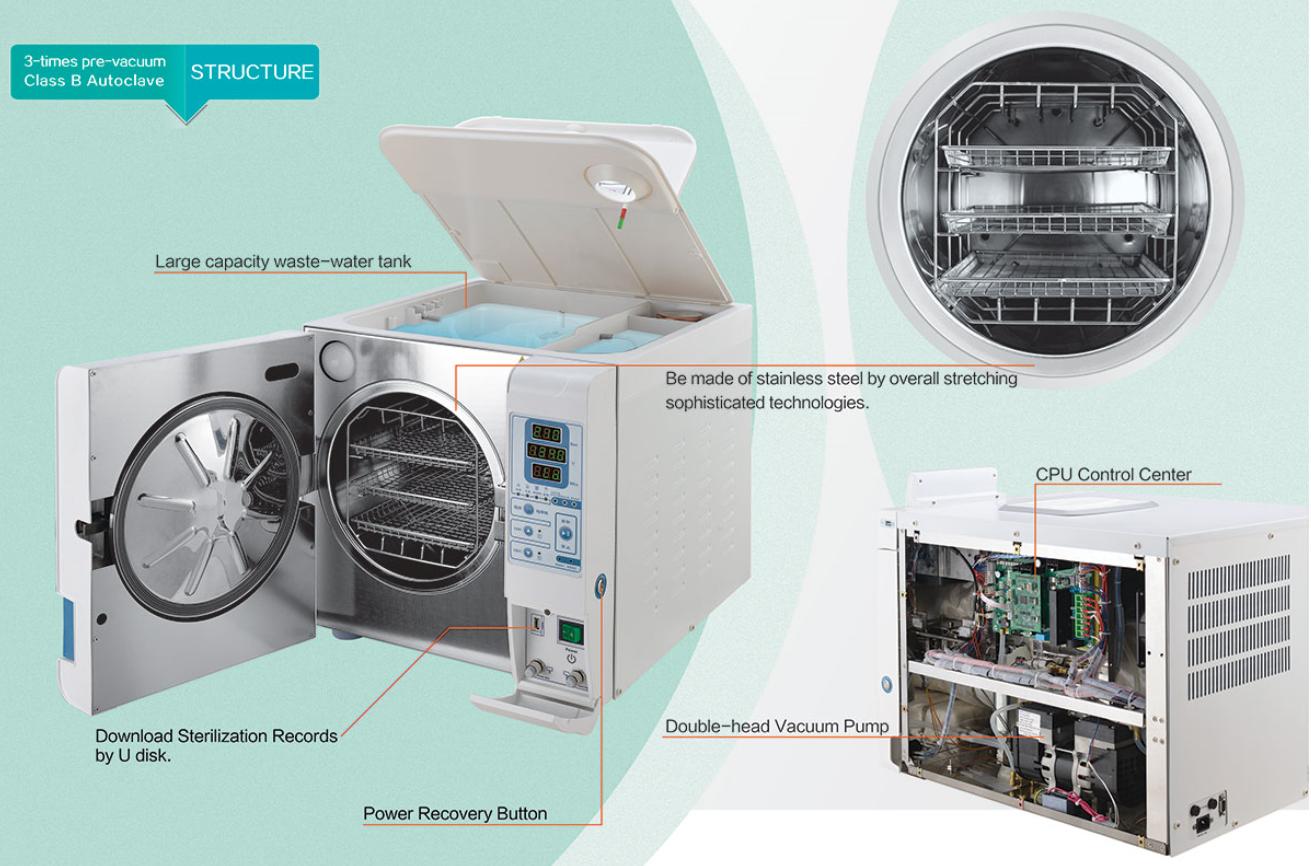 Autoclave Steriliser B&S Class - TGA Approved Device - Adelaide EasiMed