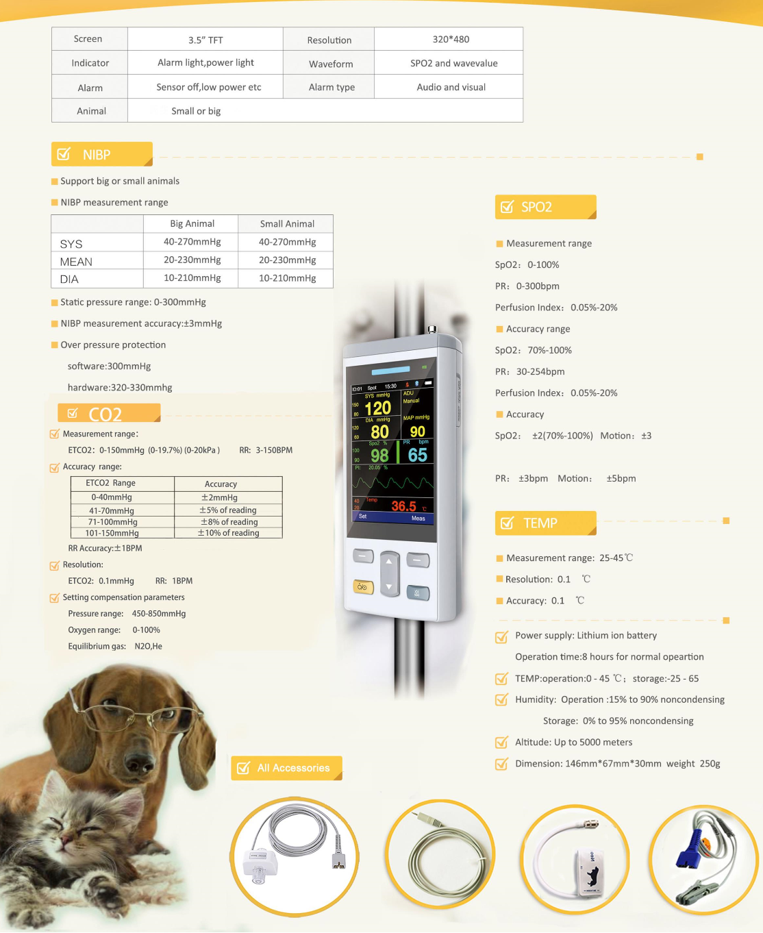 Sale - Smallest Veterinary Handheld Vital Sign Monitor - Adelaide EasiMed
